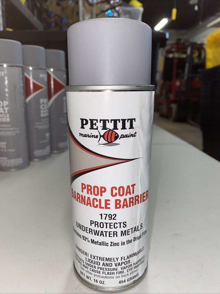 Pettit Prop Coat Barnacle Barrier 1792 For Bare Metals Above or Below ...