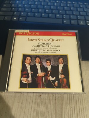 CD 2498 - Schubert Quartets No. 9 & 13 Tokyo String Quartet | eBay