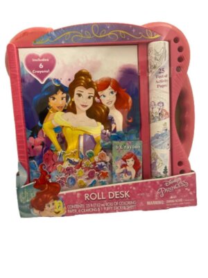 Disney Princess Roll Desk, Jasmine, Sleeping Beauty and Snow White | eBay