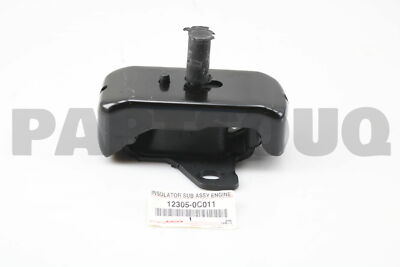 123050C011 Genuine Toyota INSULATOR, ENGINE MOUNTING, FRONT 12305-0C011 ...