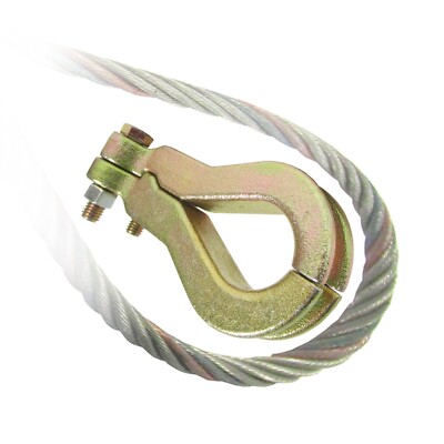 3/8" Combination Clamp and Thimble Field Eye Rigging Termination Wire ...