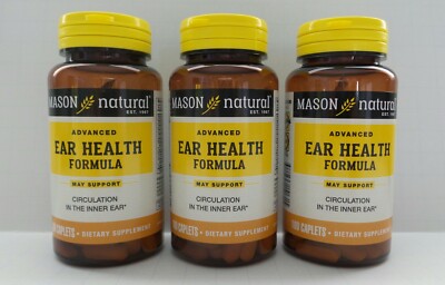 Mason Natural Ear Health Plus with B Vitamins Ringing Ears Relief 300 ...