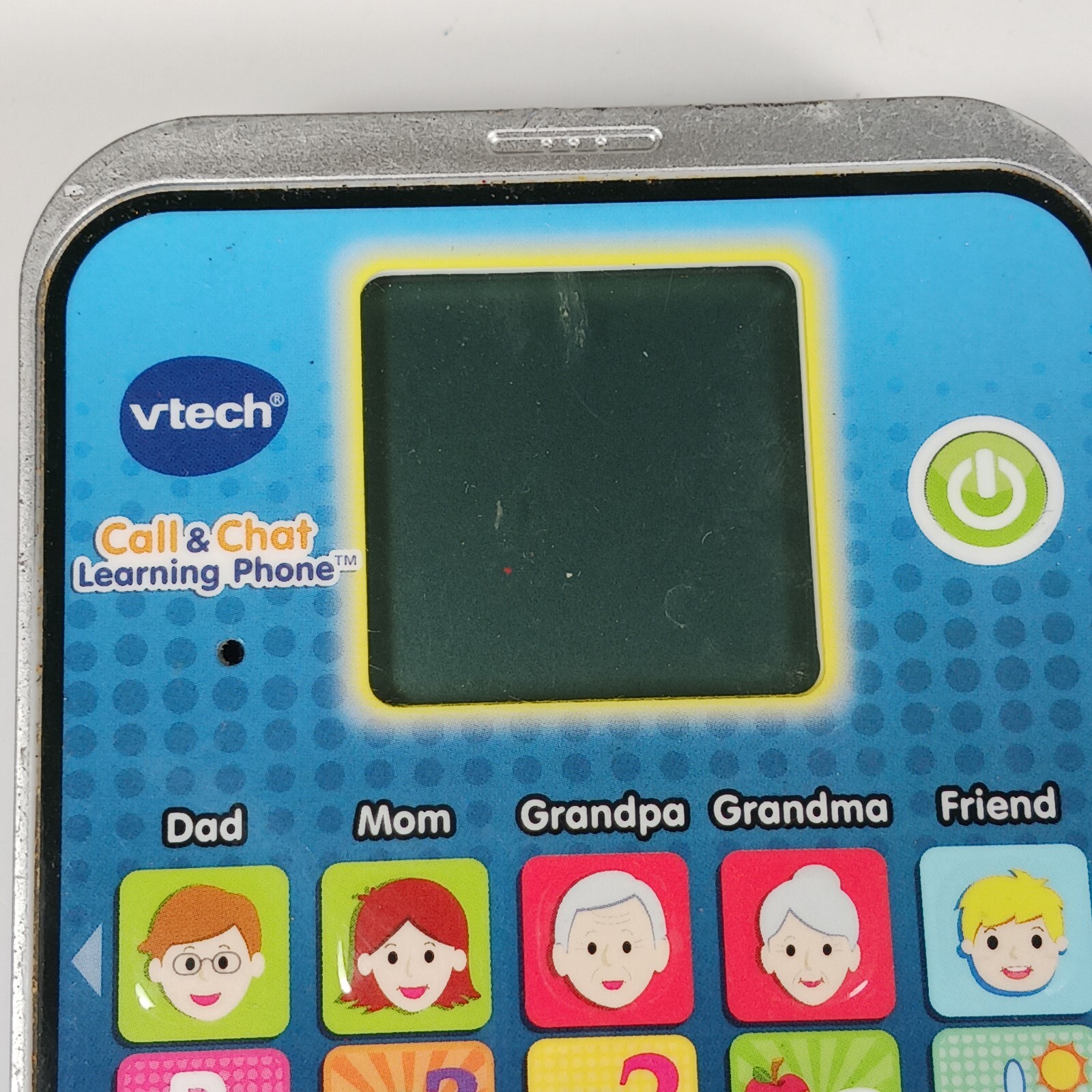 VTech Call & Chat Learning Toy Phone Letters Numbers Counting Time ...