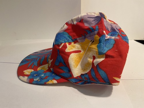 Vintage Wendys Hamburgers Snapback Hat 80s Tropical H… - Gem