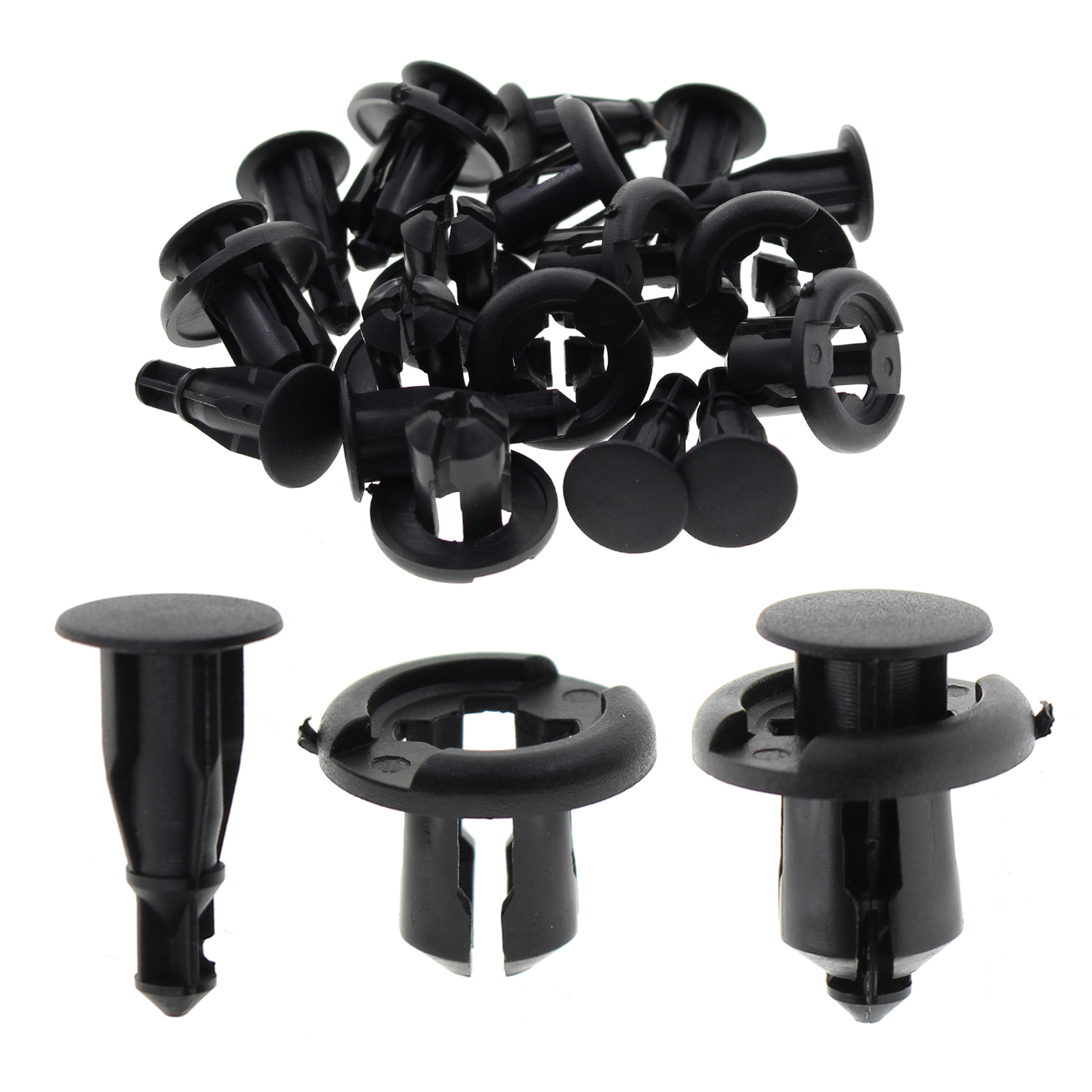 auto push pins and fastener sets fender liner fastener rivet push clips ...