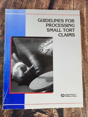Guidelines For Processing Small Tort Claims Dept Veterans Affairs ...