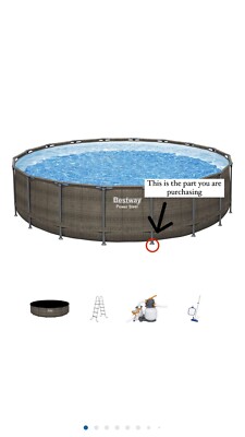 Bestway/Coleman PowerSteel 18ft X 48” Above Ground Pool Foot - 2 Pack ...