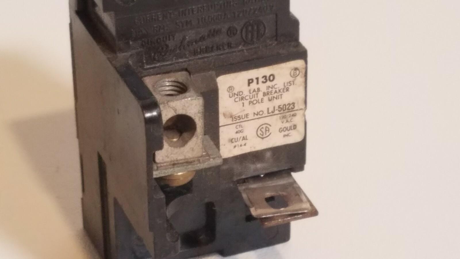 Pushmatic P130, 1 poles, 120/240 VAC, 30 A, circuit breaker | eBay