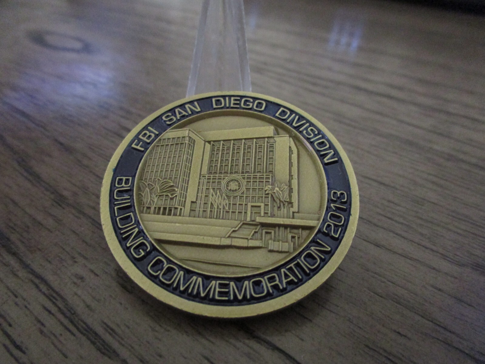 DOJ FBI San Diego Division Building Commemoration 2013 Challenge Coin ...