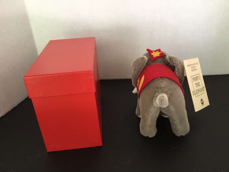 “PIMPO” THE ELEPHANT. Made in England by Merrythought Ltd. | eBay