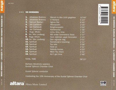 BARBARA HENDRICKS NO BORDERS NEW CD | eBay