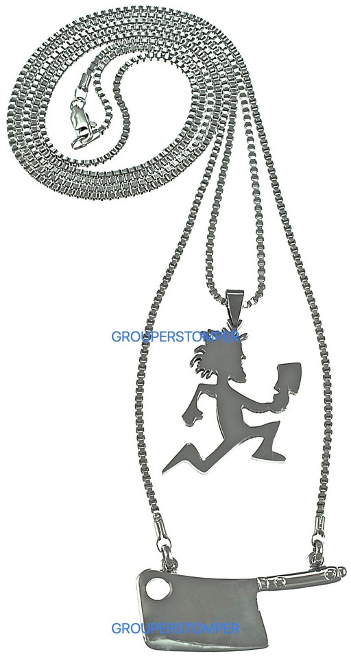 Juggalo Pendant Necklace Set New 24" And 30" Box Link Style Chains ...