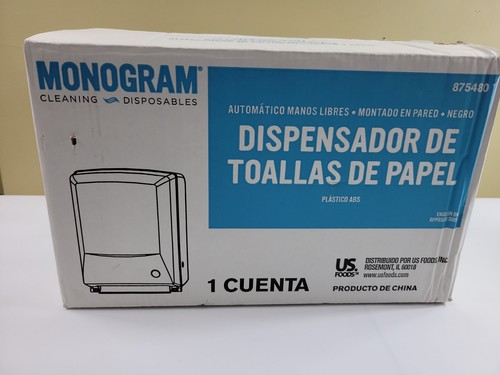 Monogram Paper Towel Roll Dispenser Automatic Hands 875480 | eBay