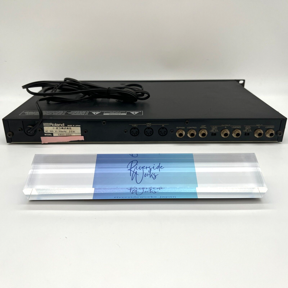 Roland SRV-330 Dimensional Space Reverb Rack Effect Vintage Used Tested ...