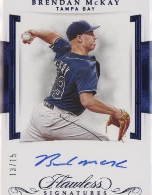 2020 Panini Flawless - Flawless Rookie Signatures Brendan McKay #FRS-BM ...