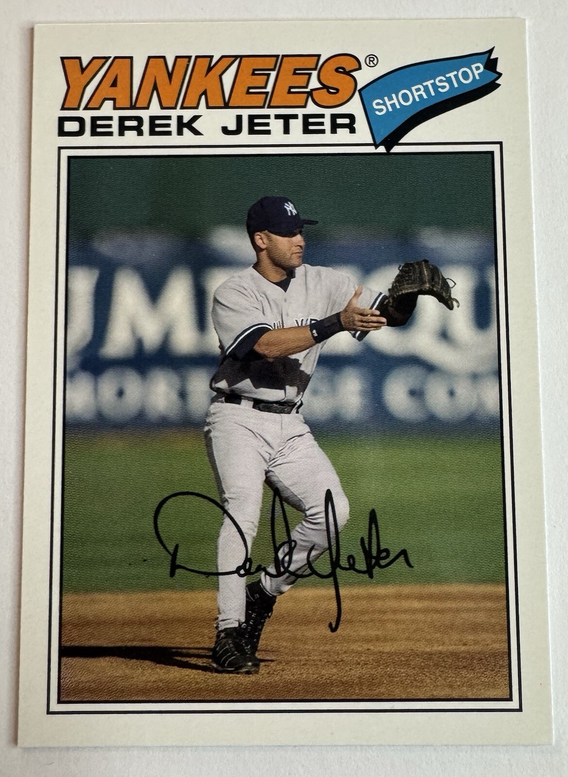 2006 Topps Wal-Mart Blaster Insert Derek Jeter #WM45 HOF 1977 Style | eBay