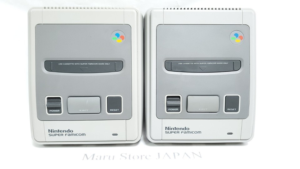 SNES Nintendo Super Famicom Console Select Color & Accessory Tested ...