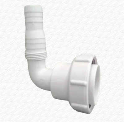 Washing Machine Spigot Bent WMF4 McALPINE Waste Nozzle with Nut & Cone ...