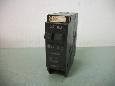 CHALLENGER TYPE A TANDEM CIRCUIT BREAKER A1515 15AMP 240VOLT 2POLE | eBay