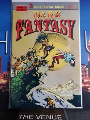 Dark Fantasy #1 Art & Story by Kevin Schnaper - 1992 Apple Comics | eBay