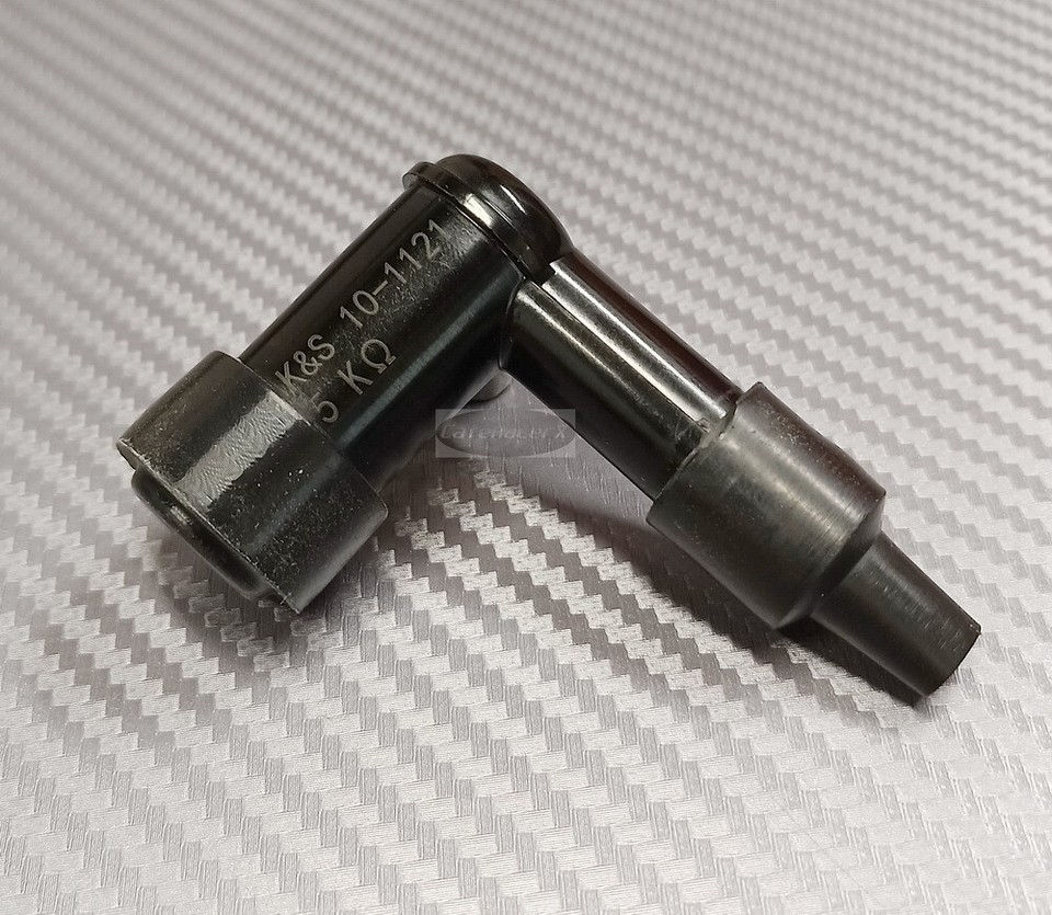 K&S Spark Plug Cap NGK Type LB05E 8031 NGK Plugs 90° Resistor ...