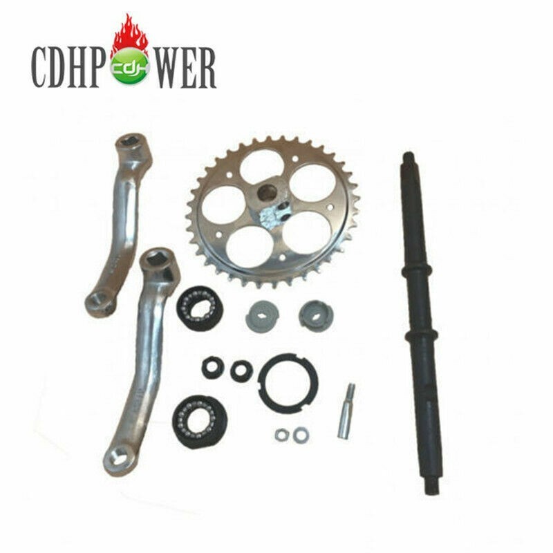 CDH 3.4L Black Gas Tank Frame & 36T Wide Crank & Bike Fork-Gas ...