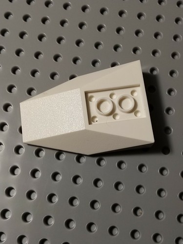 LEGO White Wedge 6x4 Triple Inverted Curved Vehicle Base Slope Part ...