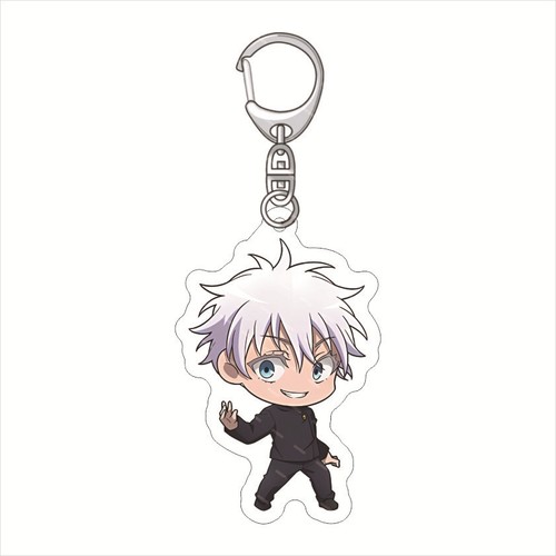 Jujutsu Kaisen Satoru Gojo Key Pendant Anime Keyring Keychain Bag Charm ...