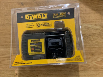 DeWaLT Genuine DCB1106 Battery charger 6AMP 12V 20V, NEW | eBay