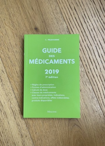 Guide Des Médicaments 2019 | eBay