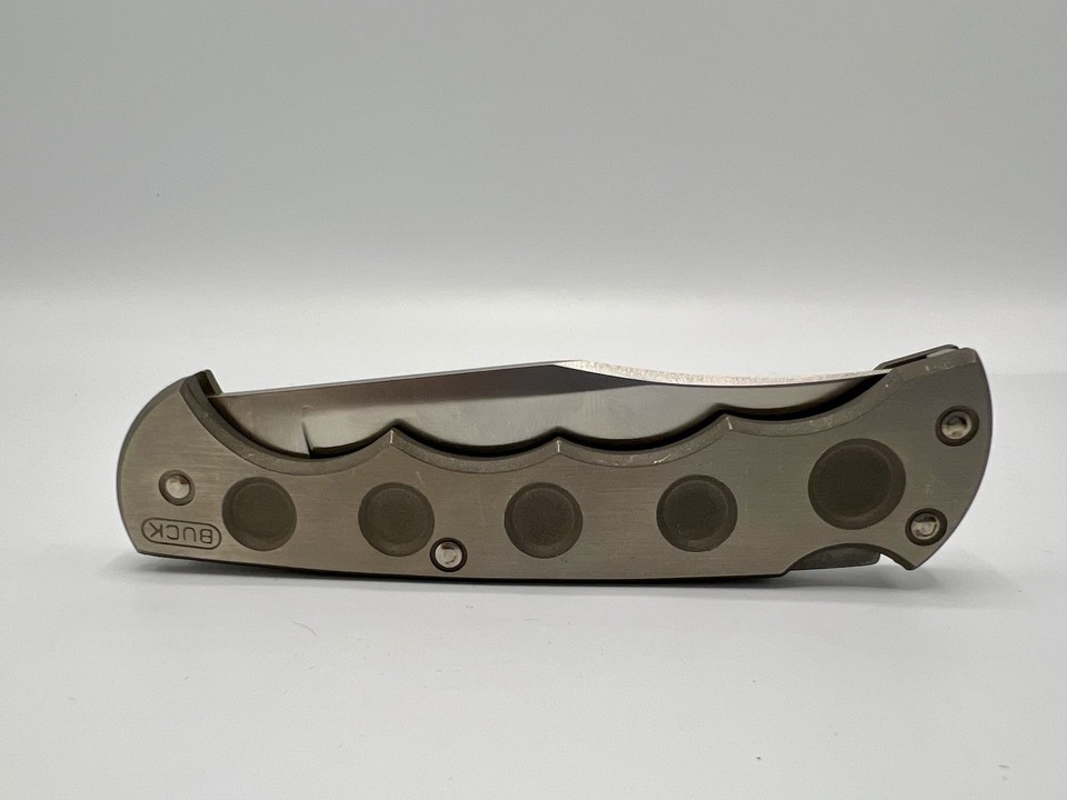 Vintage 1993 Buck 560 Titanium Extremely Sharp Collectable Light Weight ...