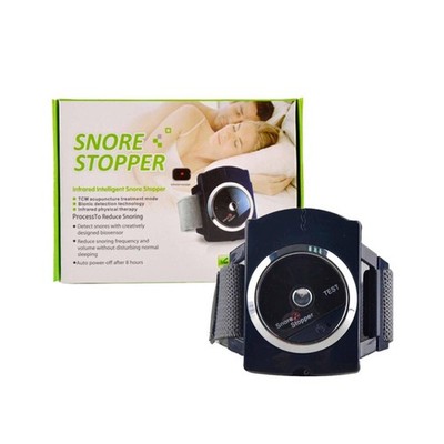 Anti Snoring Aid Stopper Watch - Wristband Sleeping Breathing Snore ...