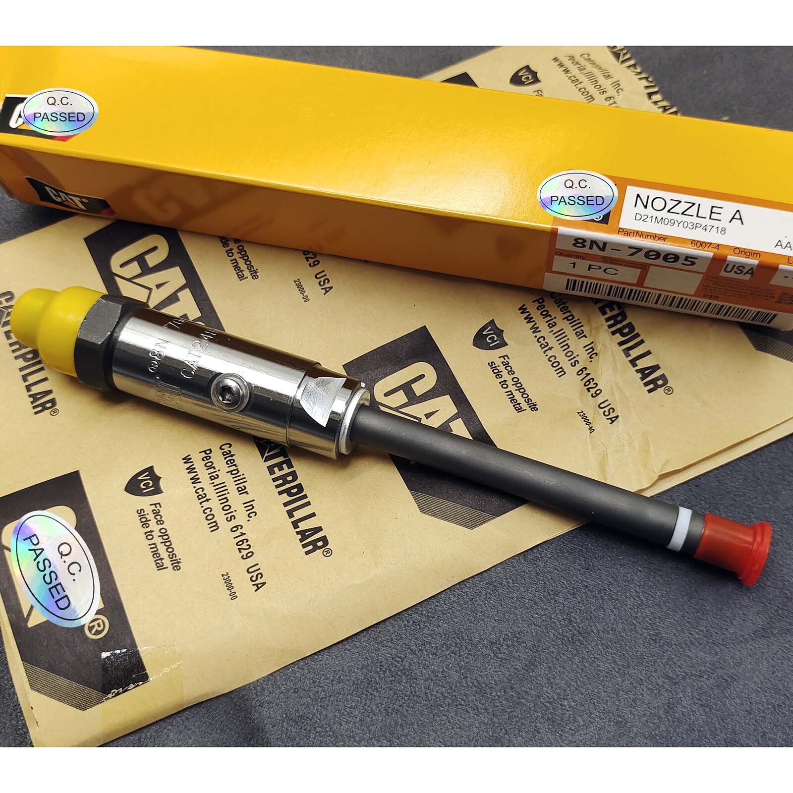 New Fuel Injector fit CAT Caterpillar Engine 3304 3306 3406 3406B 3406C ...