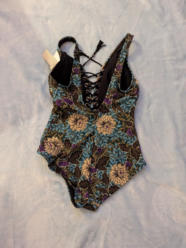 amoressa by miraclesuit Multicolor Floral print One Piece Swim Suit ...