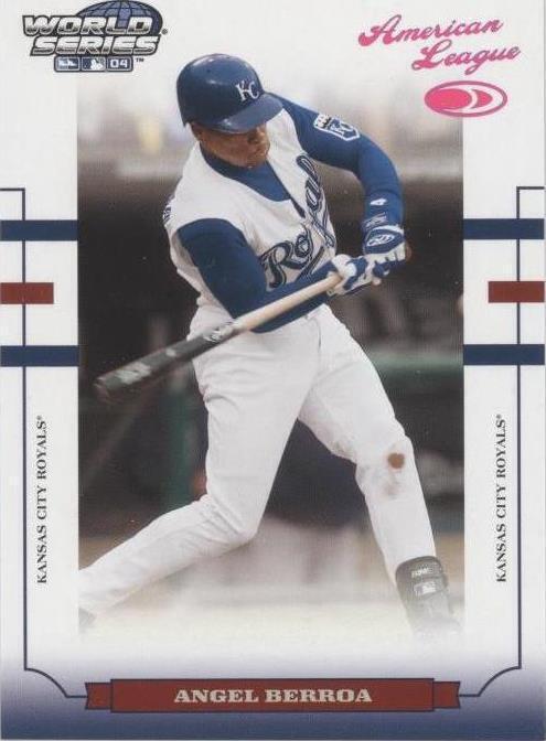 2004 Donruss World Series - Angel Berroa #WS-86 Purple Holofoil 100 / ...