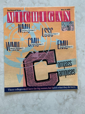 Michigan (Detroit News) magazine, May 3, 1987 | eBay