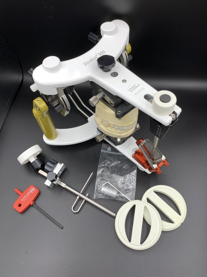 Stratos 300 Dental Articulator New - Ivoclar with Noplast Mounting | eBay