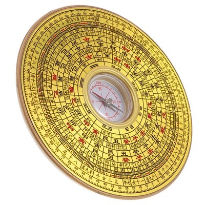 Alloy Portable Chinese Feng Shui Compass Small Metal Compass for Home ...