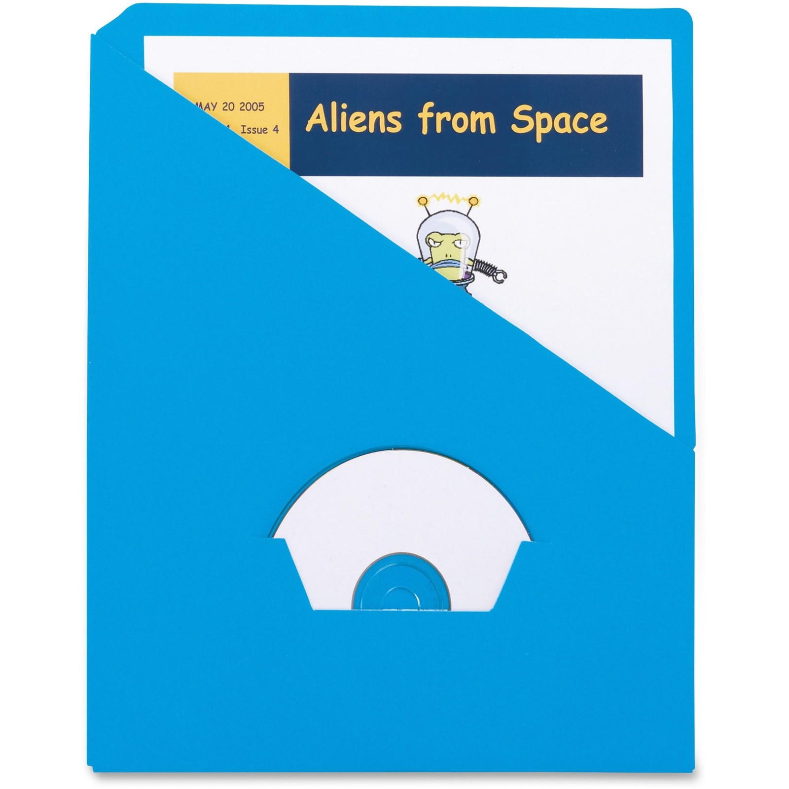 Pendaflex Slash Pocket Project Folder - Letter - 8.50" X 11" - 3.50 ...