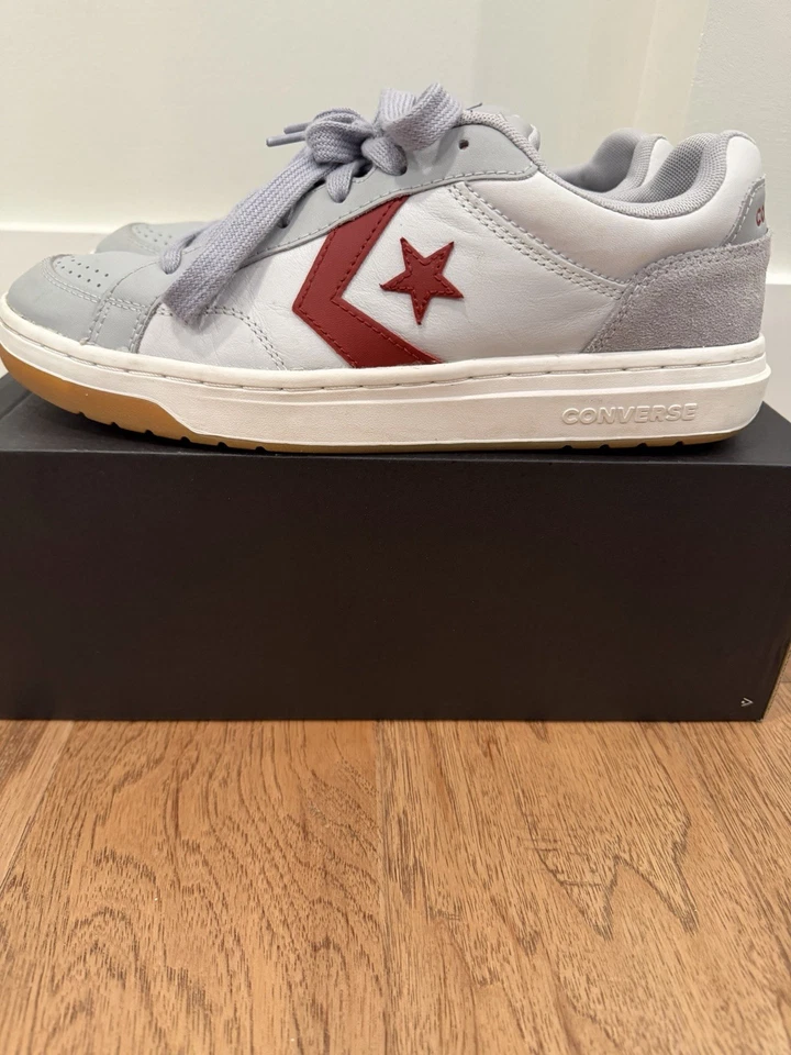Converse Pro Blaze Classic Low Barely Grey Park Red for Sale ...