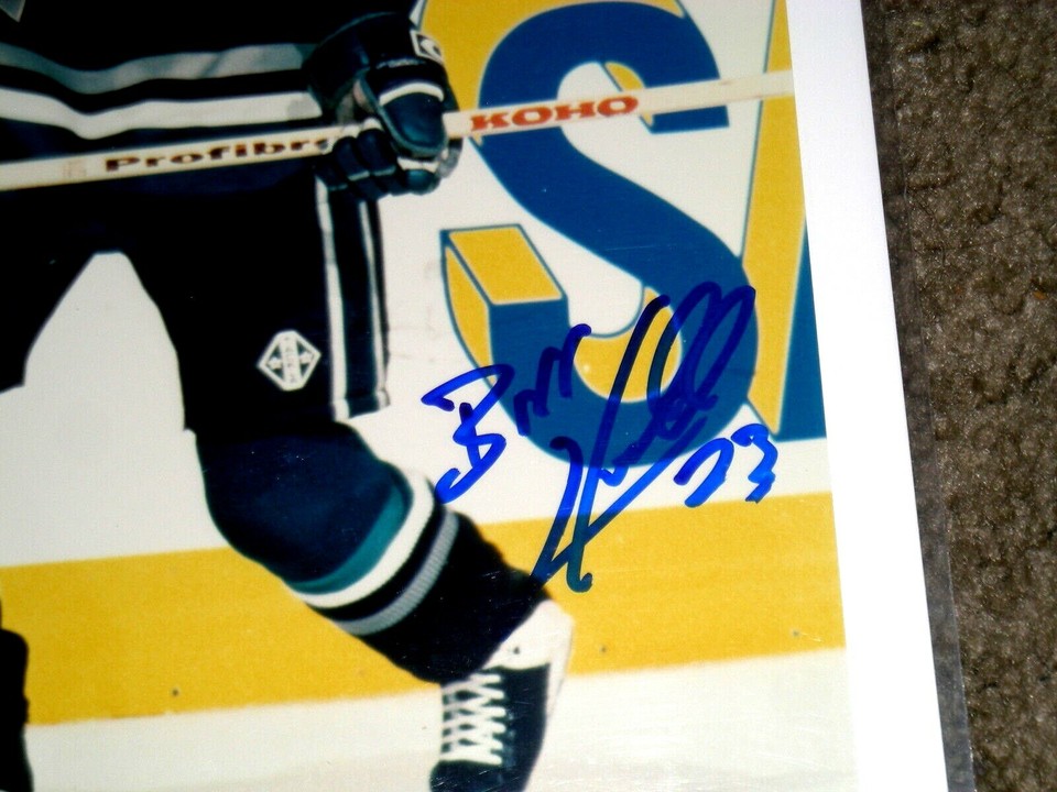 Bill Houlder Anaheim Duck 25th Anniversary Autograph Vintage Photo | eBay
