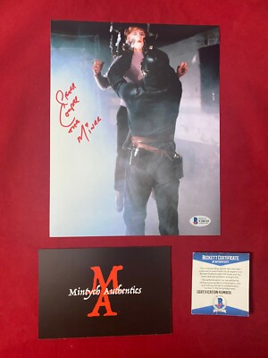 PETER COWPER MY BLOODY VALENTINE AUTOGRAPHED SIGNED 8x10 PHOTO! BECKETT ...