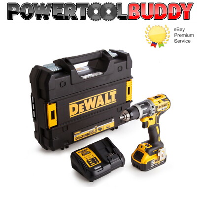 Dewalt DCD796P1 18volt Li-ion XR Brushless Combi Drill 1 x 5Ah Kit ...