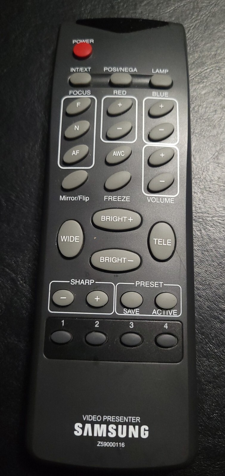 Samsung Video Presenter Remote Z59000116 NO BATTERIES | eBay
