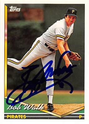 Bob Walk autographed Baseball Card (Pittsburgh Pirates, FT) 1994 Topps ...
