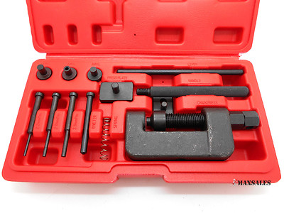 CAM CHAIN BREAKER BREAKING RIVET PRESS RIVETING TOOL KIT DRIVE LINK ...