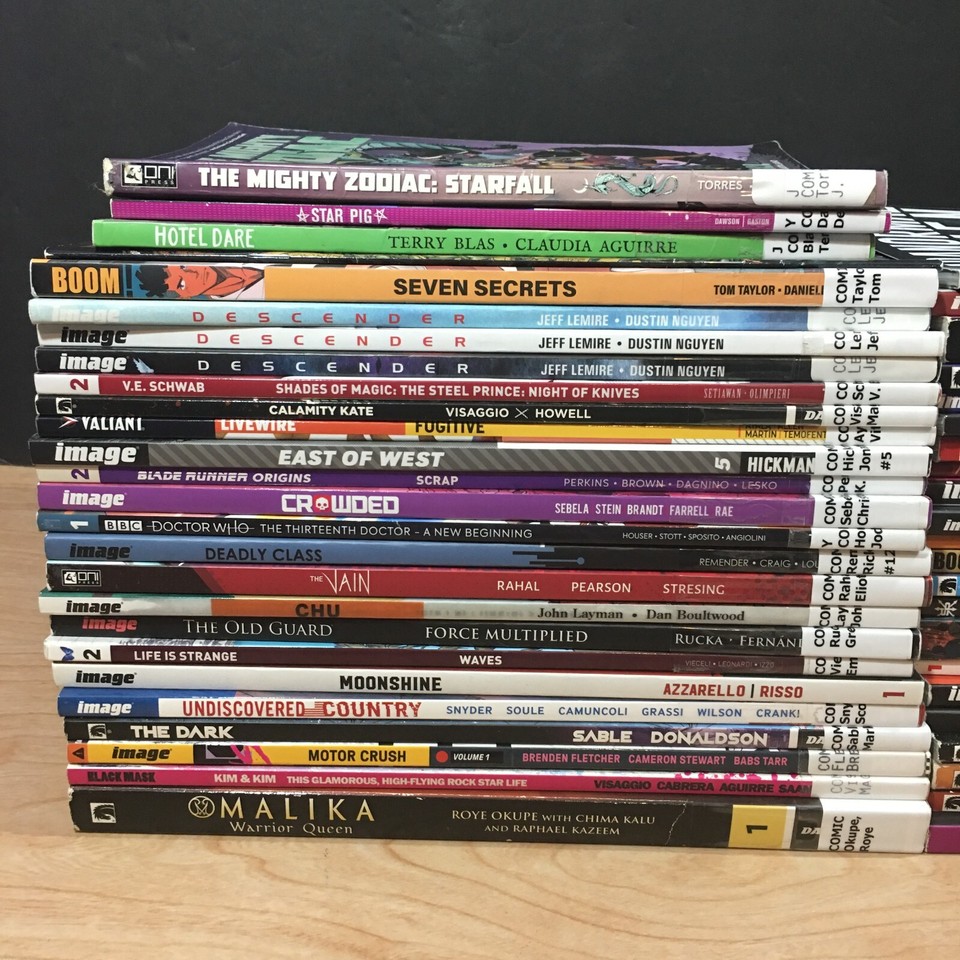 TPB Paperback Mixed Lot of 48 Ex-Library Books | eBay