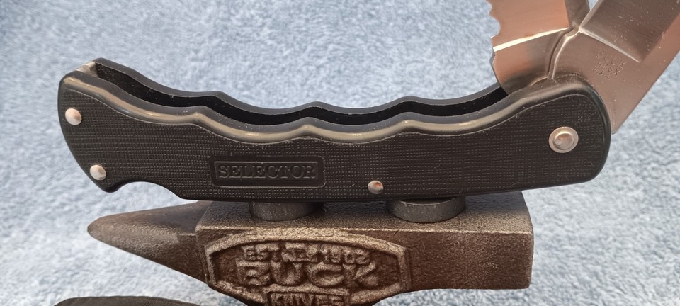 Buck Selector 428 Knife W/sheath Sheath Vintage Discontinued | eBay