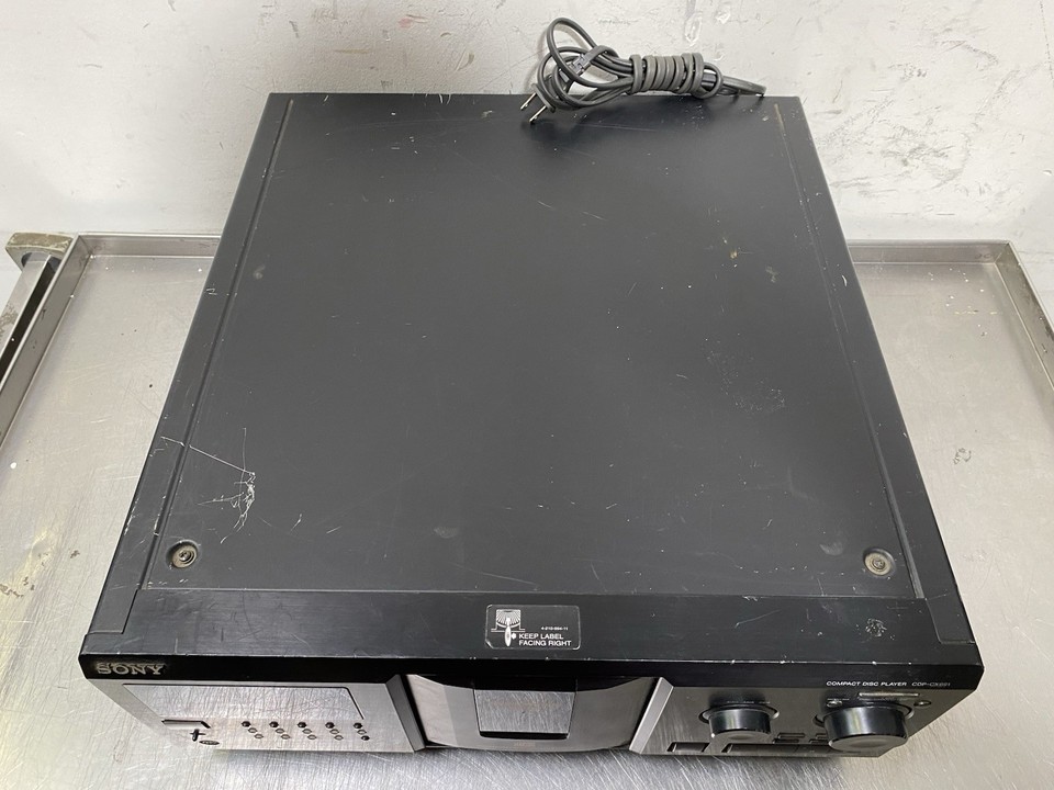 Sony CDP-CX300 Mega Storage 300 CD Disc Changer Player | eBay
