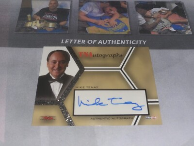 2008 TRISTAR TNA IMPACT WRESTLING MIKE TENAY AUTOGRAPH TNAUTOGRAPHS | eBay